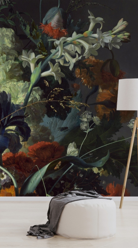 Flower Night Room Scene - Wallpaper & Carpets Distributors